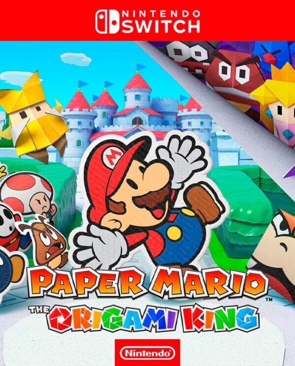 PAPER MARIO THE ORIGAMI KING – NINTENDO SWITCH – Juegos digitales ...
