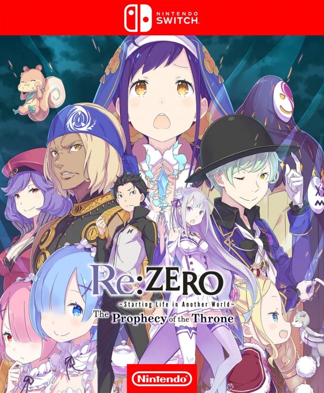 REZERO STARTING LIFE IN ANOTHER WORLD THE PROPHECY OF THE THRONE - NINTENDO SWITCH | Juegos ...
