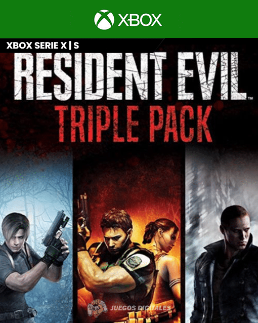 RESIDENT EVIL TRIPLE PACK XBOX SERIES X|S | Juegos digitales Paraguay
